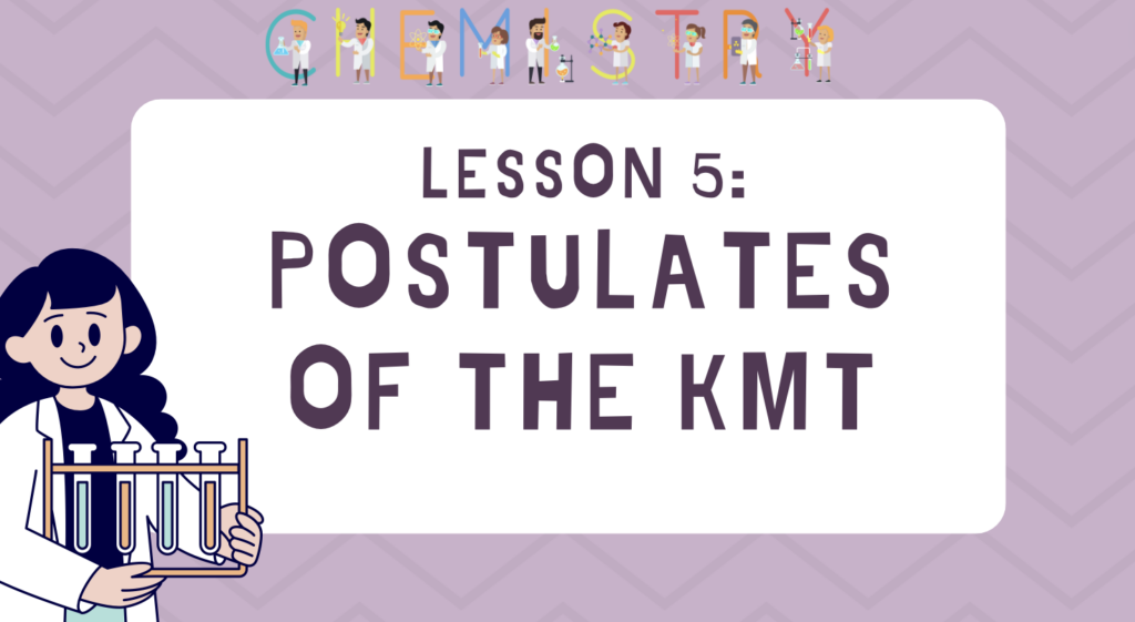 Postulates of the Kinetic Molecular Theory – Science BC