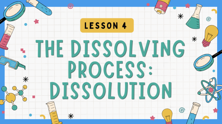 The Dissolving Process – Dissolution – Science BC