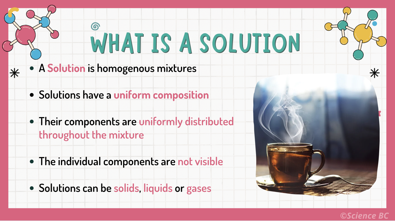 Intro to Solutions – BC Curriculum – Science BC