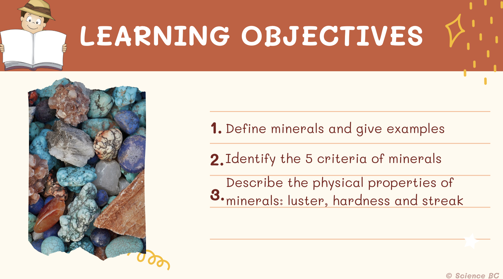 Minerals: Criteria & Properties – Science BC