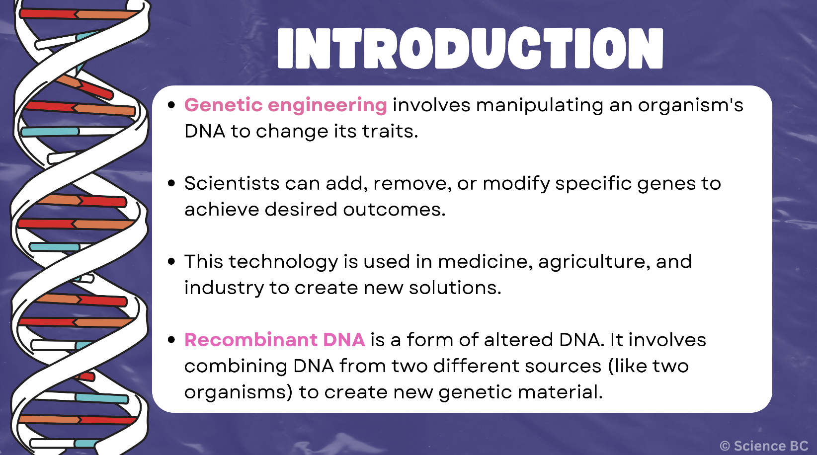 Genetic Engineering – Science BC